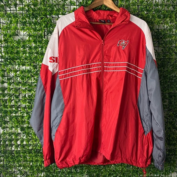 Reebok | Jackets & Coats | Nfl Tampa Bay Buccaneers Embroidered ...